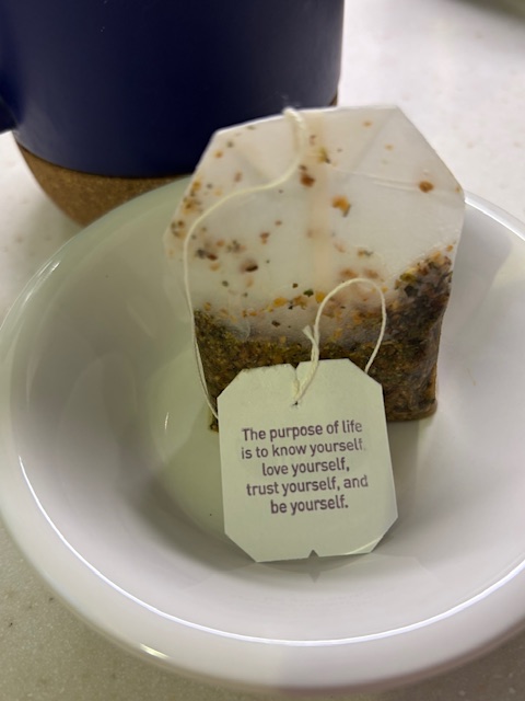 Tea Bag Wisdom – Self Respect – With All Due Respect